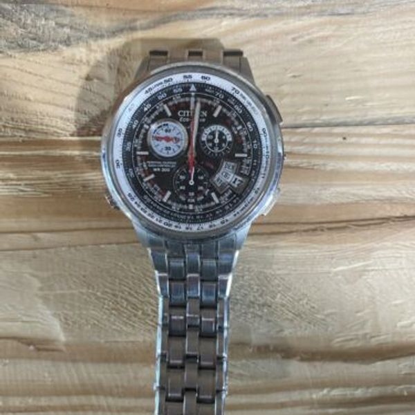Men's Citizen Eco-Drive Perpetual Calendar Radio Controlled Watch W200 ...