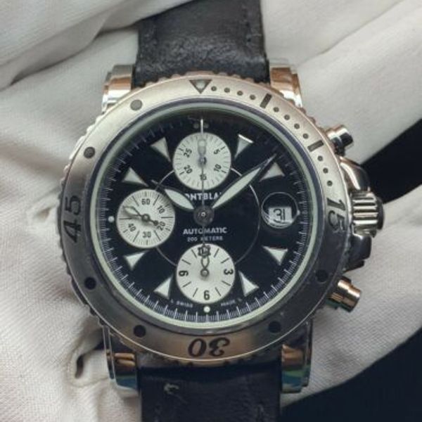 Montblanc 7034 Diver Chronograph Cal. 7750 Authentic Working ...