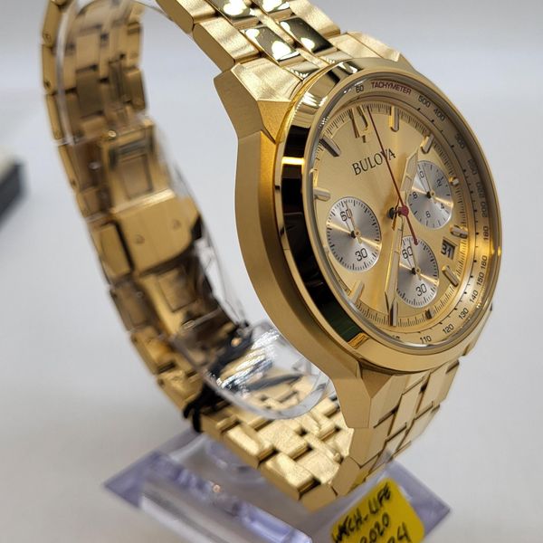 [WTS]Bulova - Gold Chronograph Stainless Steel Men's Quartz Watch ...