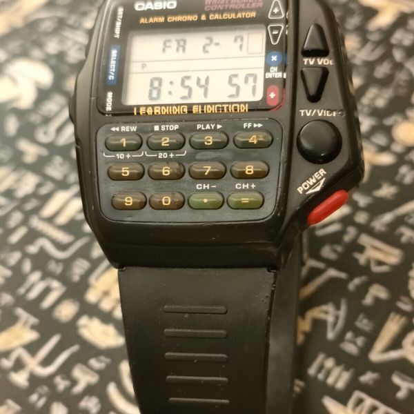 1992 Vintage Casio CMD-40 Wrist Remote Controller Watch | WatchCharts ...