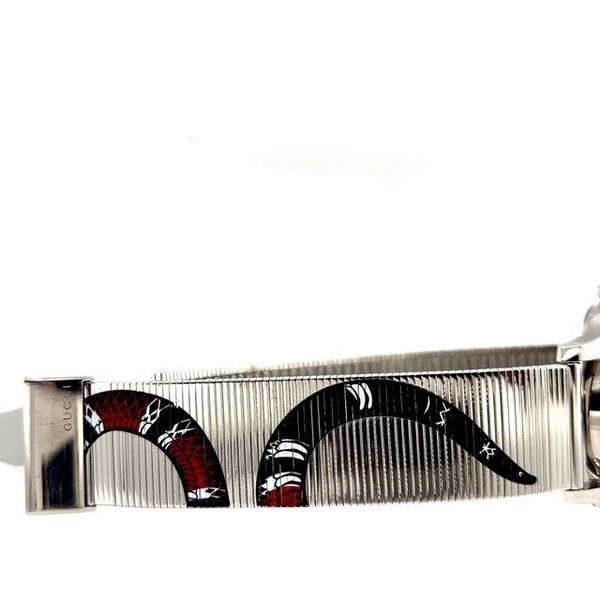 Gucci G-Timeless 38mm 'King Snake' Steel Unisex Watch YA1264123 ...