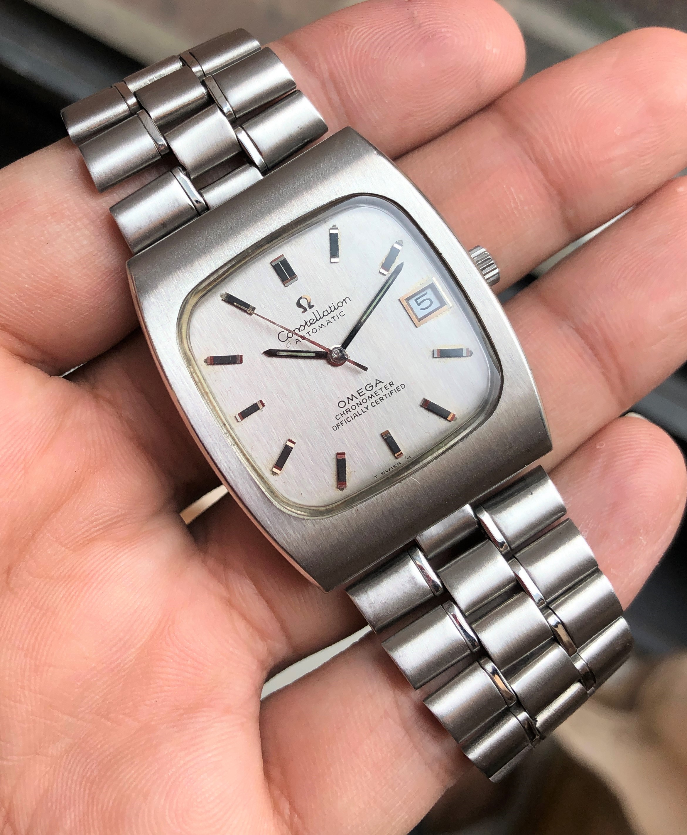 [WTS] Omega Constellation TV Silver dial Vintage Automatic 168.0058 ...