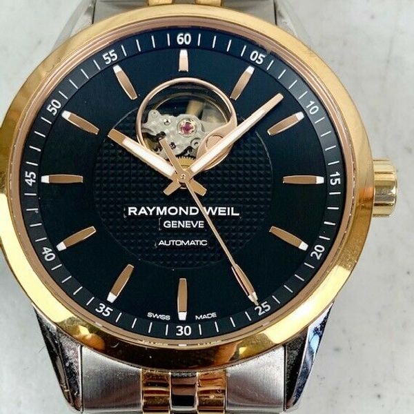 Raymond Weil Geneve Automatic 27101 Swiss Made 26 Jewels Stainless Men ...