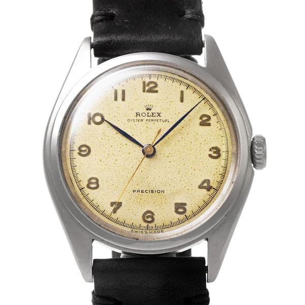 ROLEX semi-bubble back Ref.5028 antique vintage men's watch ...
