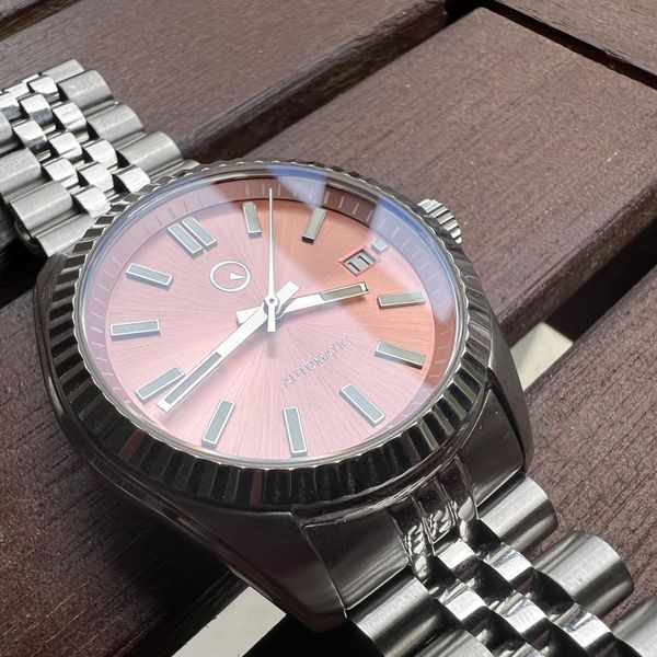 [WTS] Islander ISL-37 salmon dial 38mm + fluted bezel | WatchCharts