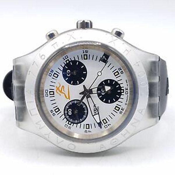 Swatch Irony Diaphane 2003 Chronograph Watch | WatchCharts Marketplace