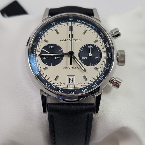 Hamilton American Classic Intra-Matic Automatic Chronograph Mens Watch ...