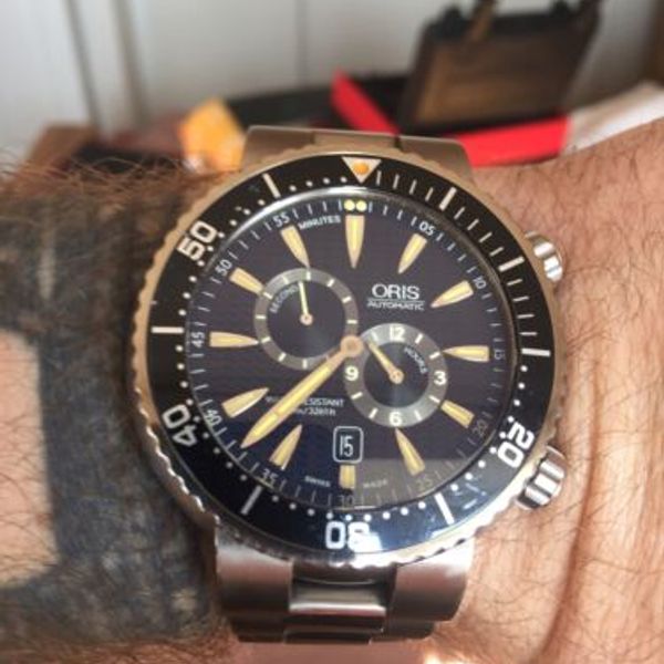 ORIS Titanium Diver Regulator Regulateur Watch | WatchCharts Marketplace