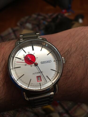 Seiko Spirit Smart Scve003 Red Dot Ultra Rare 4r37-01b0 Automatic Watch ...