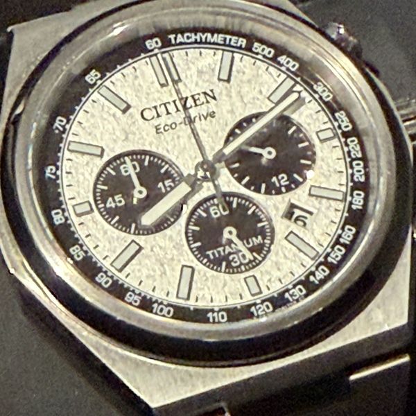Citizen Zenshin Titanium Chronograph With Eco-Drive Solar Movement ...