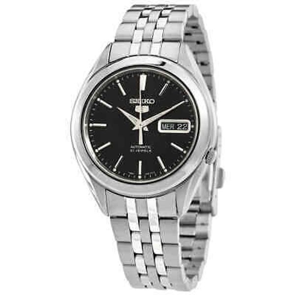 Seiko Seiko 5 Automatic Black Dial Men's Watch SNKL23K1 | WatchCharts ...