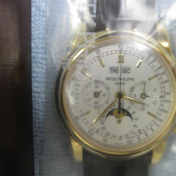 FS RARE Patek Philippe 5970 J Perpetual Calendar,Moon Phase and Chrono ...