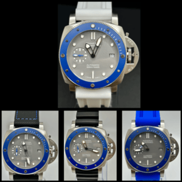 Panerai Luminor Submersible PAM00959 with Grey Dial! Full Set! Includes ...