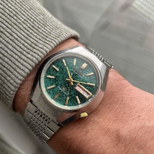 Vintage Citizen Hisonic Tuning Fork 3702 JDM Watch from 1970s - Running ...