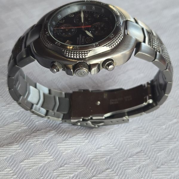 TIMEX Expedition Chronograph Mens Watch WR50 Meters SR927 W Cell ...