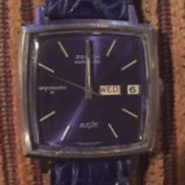 Vintage Zenith AFP Respirator X Automatic Day&Date high frequency 36000 ...