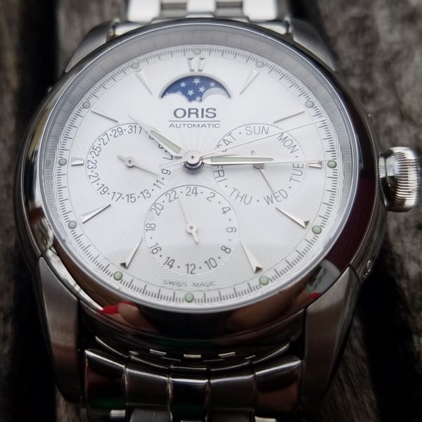 [WTS] Oris Artelier Moonphase w Bracelet & Warranty | WatchCharts