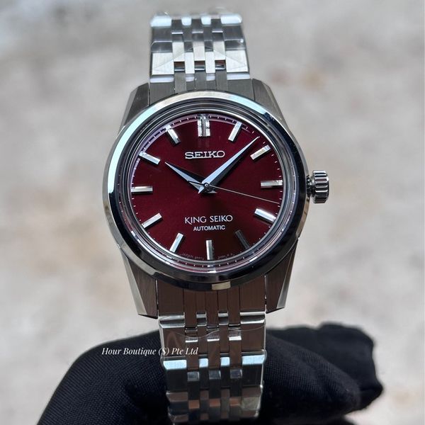 Brand New King Seiko Red Dial Men's Automatic Watch SDKS009 SPB287 ...