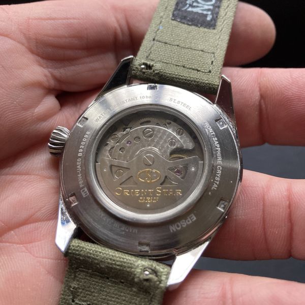 Orient Star Field Watch Explorer style w/extra straps | WatchCharts