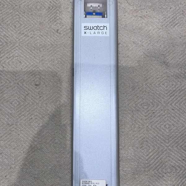 Swatch X-Large, Blue | WatchCharts Marketplace