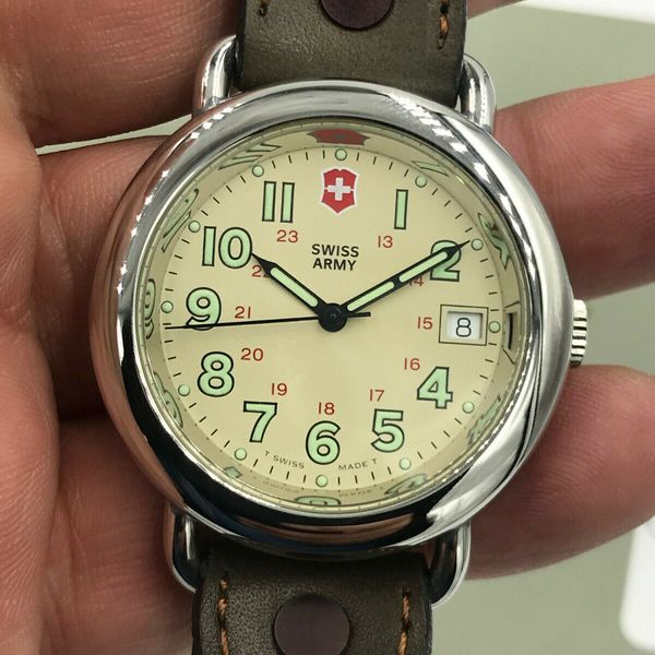 Swiss Army Watch Victorinox Men's Cavalry 1994-95 NOS In Original Box ...