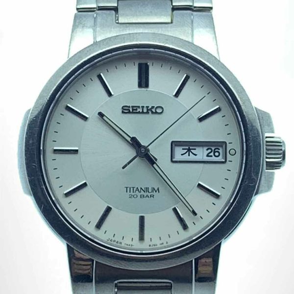SEIKO TITANIUM 7N43-7B80 Quartz Wrist Watch Japan | WatchCharts Marketplace