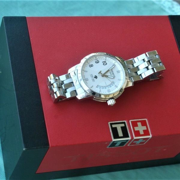 Tissot PRC-200 AUTOQUARTZ (Kinetic) watch in box Swiss | WatchCharts Marketplace