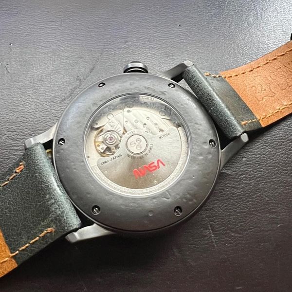[WTS] OVD Full Moon M1 / F01 NASA Watch Automatic Extra Custom Leather ...