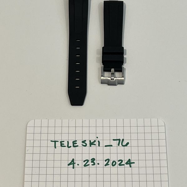 [WTS] Omega Speedmaster fitted rubber strap - brand new, never worn ...