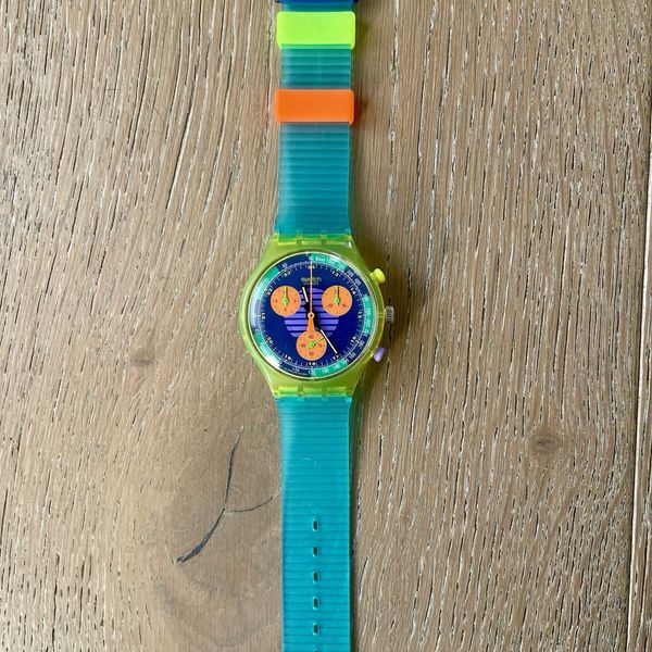 Swatch Chrono SCJ100 â Neo Waveâ Usato! | WatchCharts Marketplace