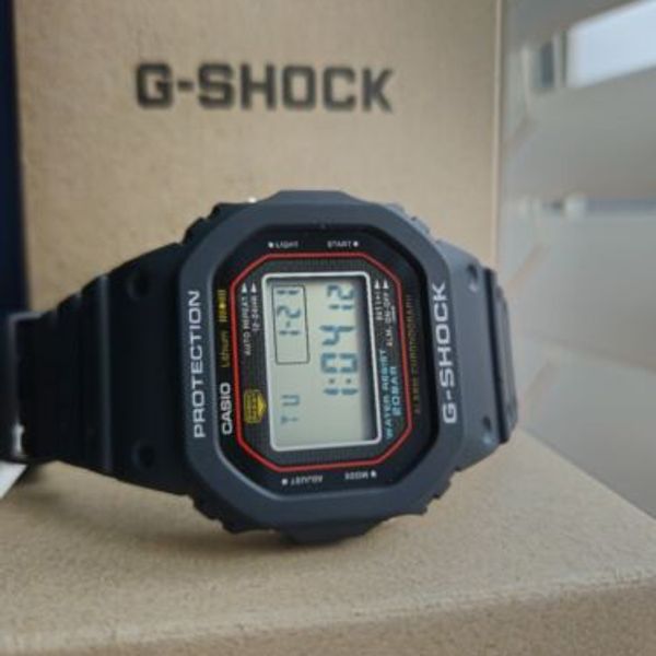 Casio G-Shock DW-5000R-1AER Origin Revival- 1983 OG Reissue UK Watch ...