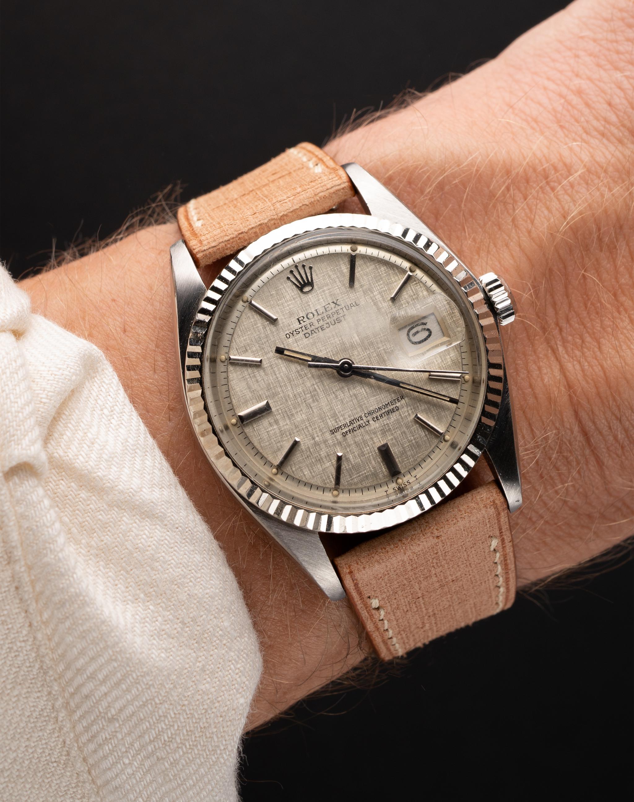 [WTS] Rolex Datejust Linen Dial Ref. 1601 - 1975 | WatchCharts Marketplace