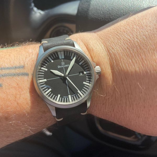 FSO: Damasko DK32 black like new | WatchCharts Marketplace