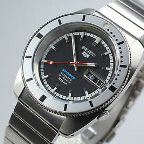 [ w/Box ] SEIKO 5 SPORTS SBSA271 1968 First Collection Men's Watch 39mm ...