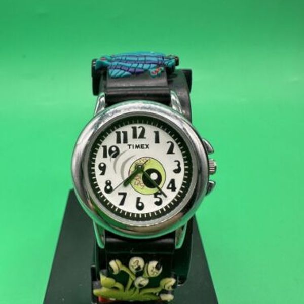 RARE Timex TMX Kids Monsters Watch 30 Meters 3D Molded Strap T72641 ...