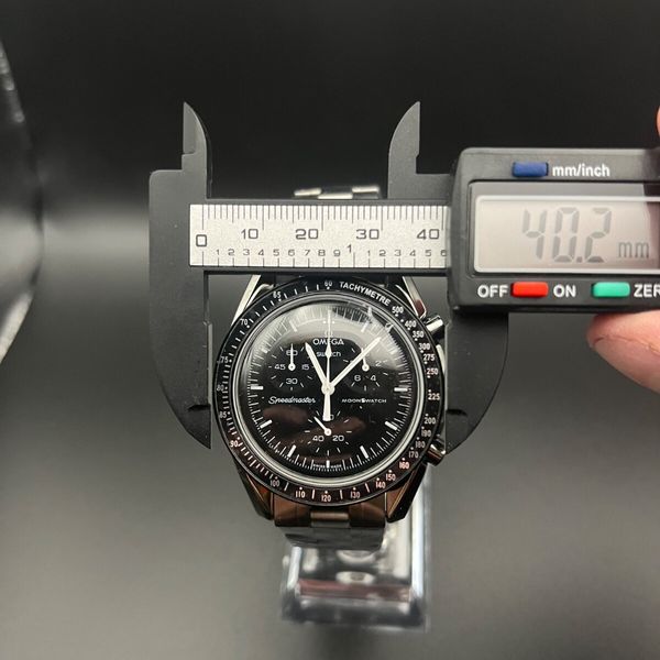 Omega Swatch Moonswatch Metal Mod Stainless Steel - Mission to Mercury ...