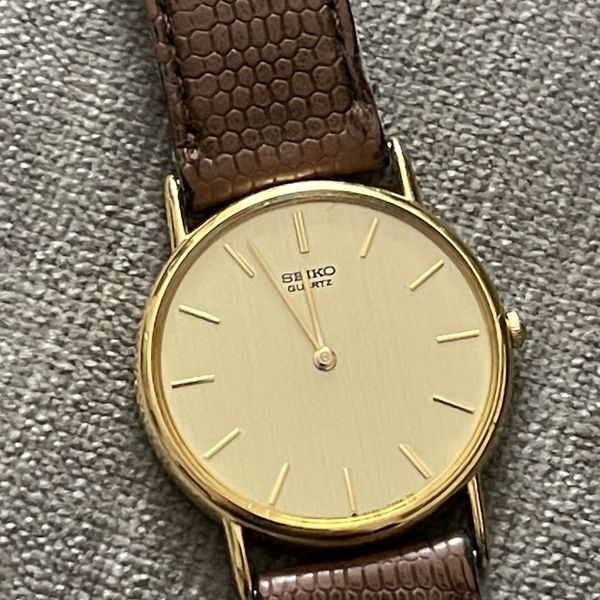 Seiko Vintage Mens Quartz Watch 5Y30-7000 New Battery Just Fitted | WatchCharts Marketplace