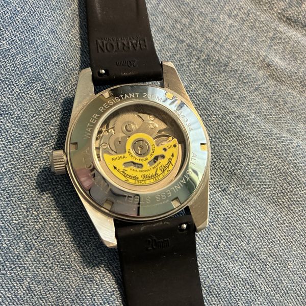 Invicta 40mm Men's Red + Black 1953 PRO DIVER NH35A BLACK DIAL SS Watch 2 Bands | WatchCharts ...