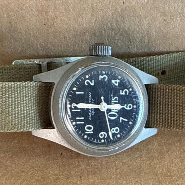 Vintage Ladies Hamilton Khaki Field Orvis - U.S. Military Watch ...