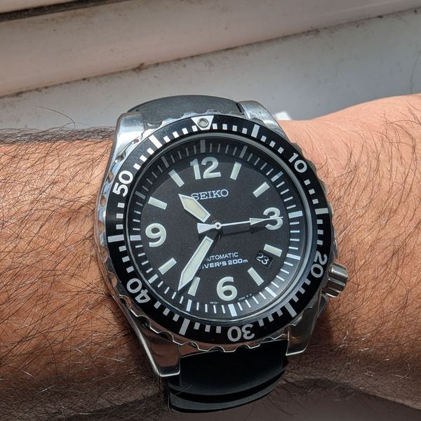 FULL SET SEIKO SRP043 SPORK 4R15-00D0 Divers Watch 200m Marinemaster ...