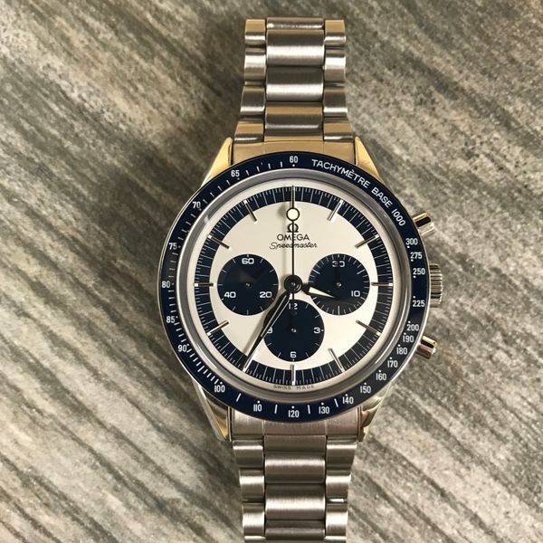 FS:LNIB Omega SPEEDMASTER CK2998 BLUE PANDA DIAL LIMITED EDTION FULL ...