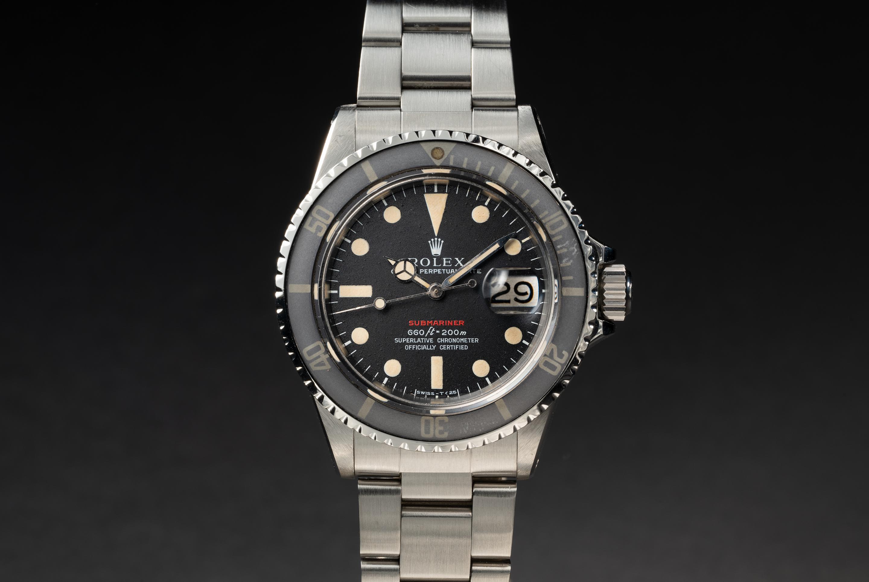 FS: 1971 Rolex Red Submariner 1680 with Box and Papers | WatchCharts ...