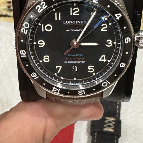 [WTS] Longines Spirit ZULU TIME Black 42MM L38124532 | WatchCharts ...