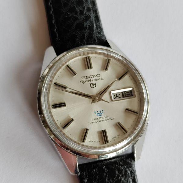 Seiko 6619-8260 Sportsmatic N.T.C., Seiko 5, from 12/1966, 21Jewels, JDM, 36mm | WatchCharts ...
