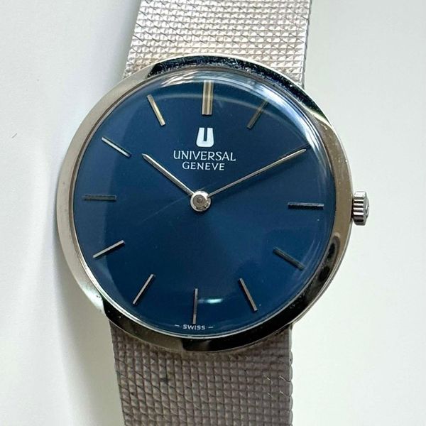 [WTS] Universal Geneve Blue | WatchCharts Marketplace