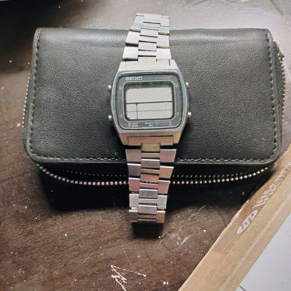 Seiko 'running man' Vintage Digital Watch | WatchCharts Marketplace