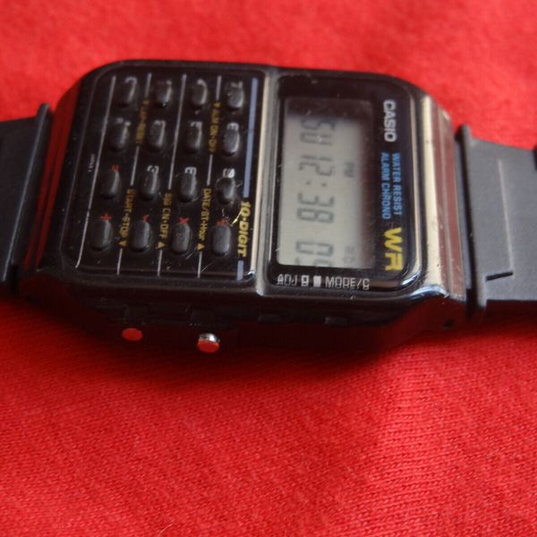 Vintage CASIO 10 DIGIT Calculator CA-61W [Module 481] "Rare Version 10 ...