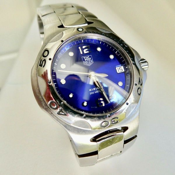 TAG Heuer Kirium Mens Watch, Blue dial, Model WL111H | WatchCharts Marketplace