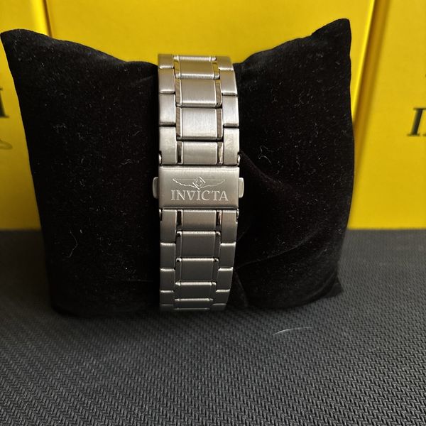 Invicta TI-22 Titanium Chronograph Watch with Black Dial . Model 47513 ...