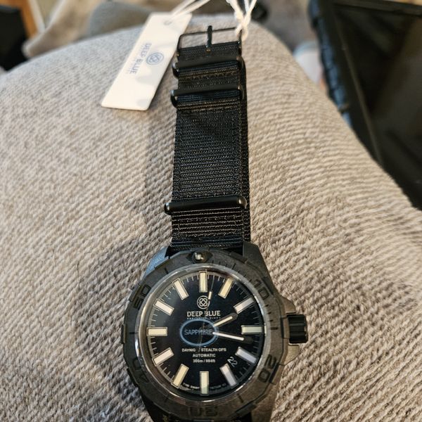 FS: Deep Blue DAYNIGHT STEALTH OPS CARBON CASE BLUE DIAL 6 COLORS ...